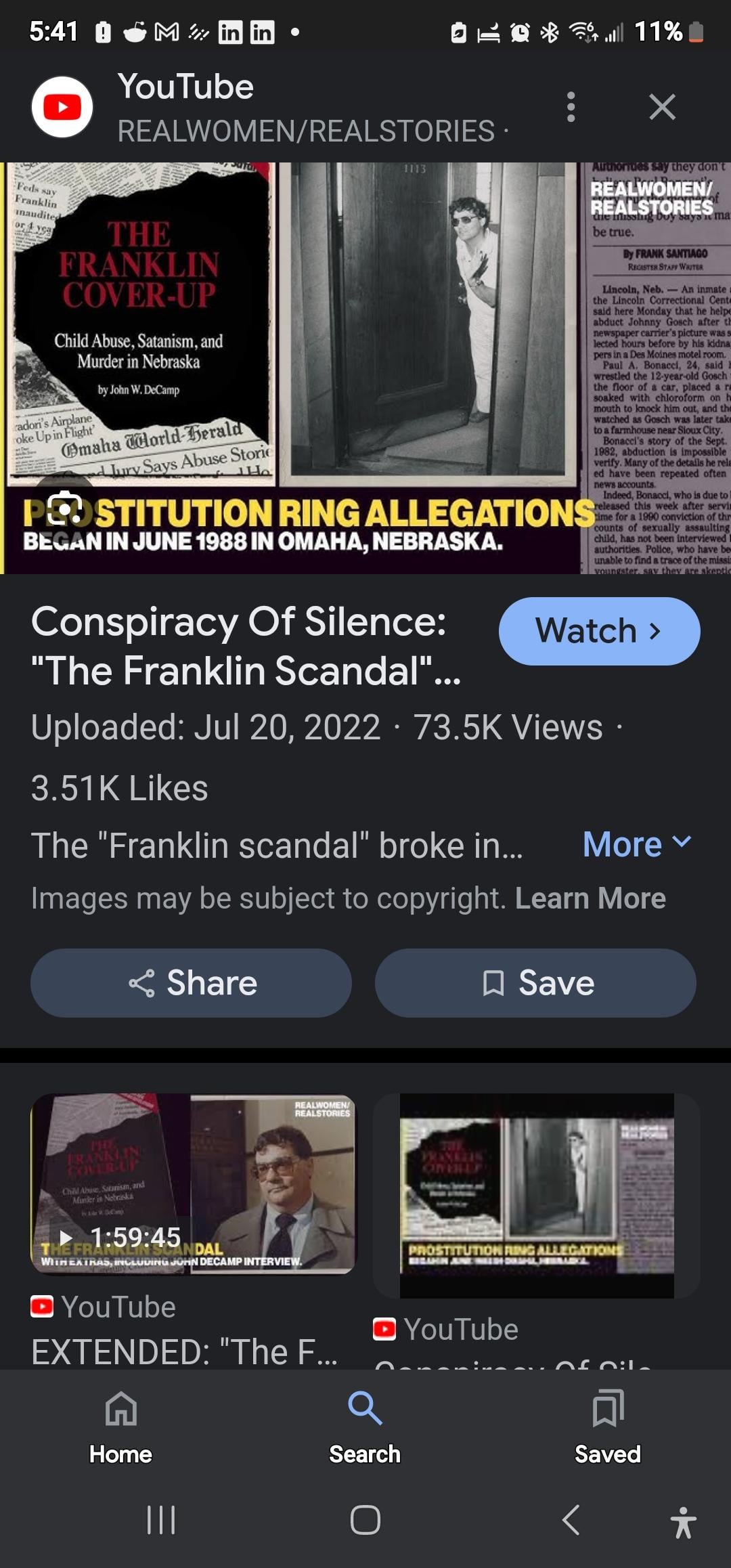 The "franklin cover up" was 20 years before "pizza-gate" - Peter Theil