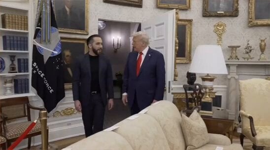 Trump to Bukele: "Home-growns are next. The home-growns. You gotta ...