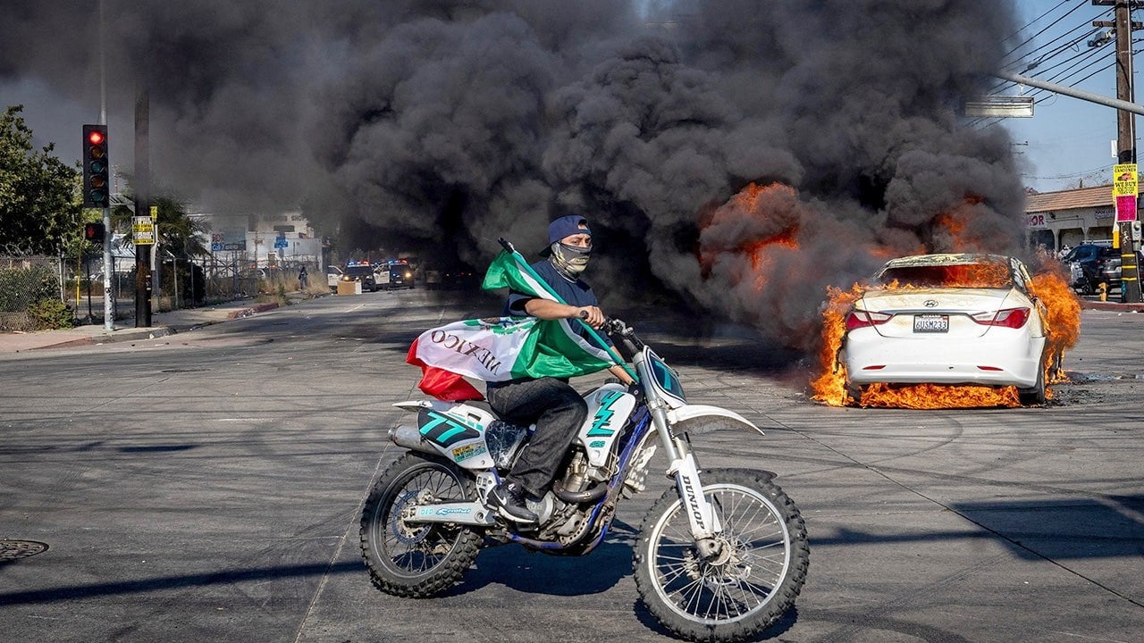 CHUCK DEVORE: Trump moves fast to save LA from a 1992 repeat - Peter Theil