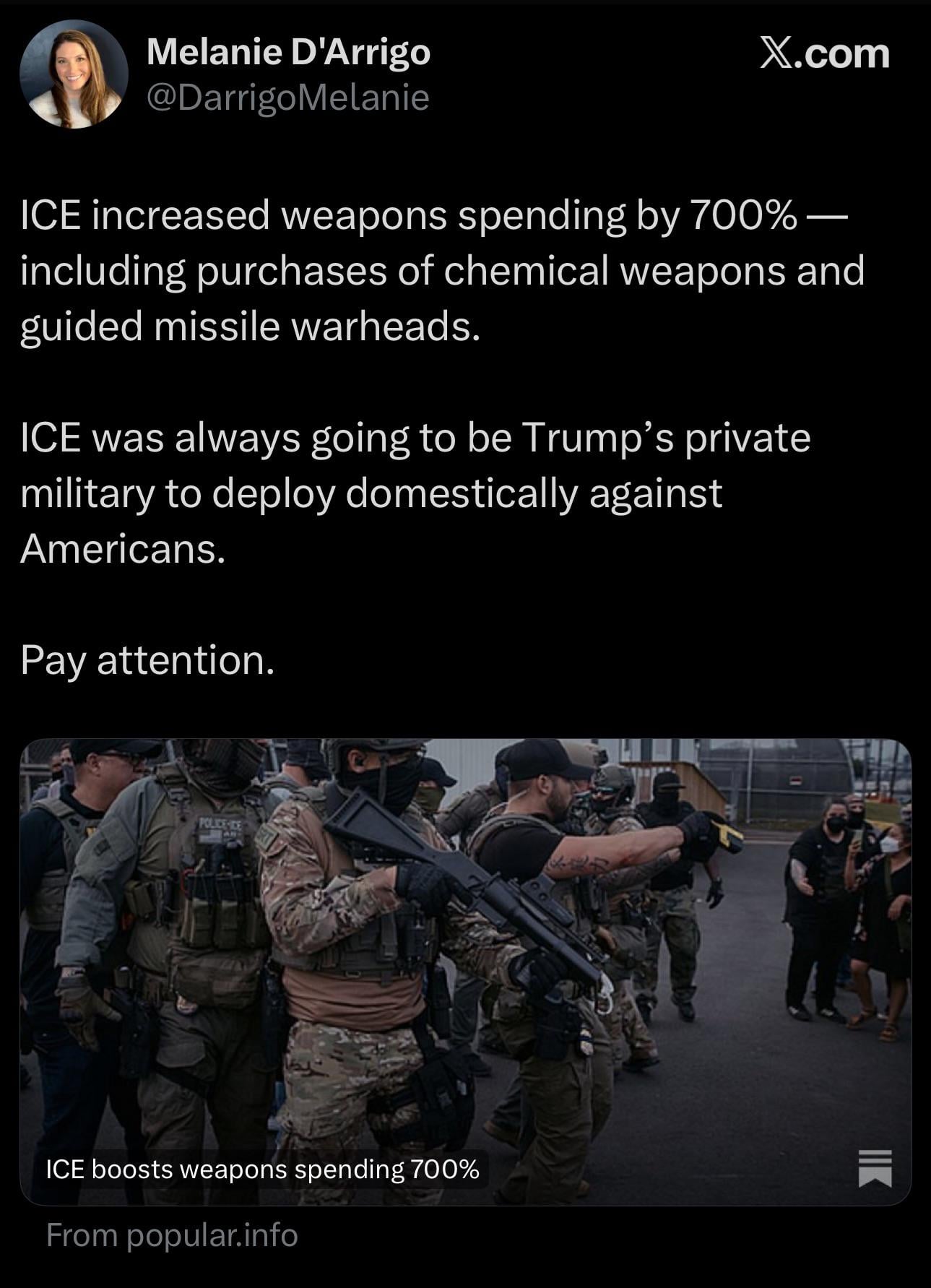 Why does ICE need warheads to detain migrants? - Peter Theil