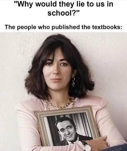 Today years old when I found out Ghislaine Maxwell’s father controlled ...