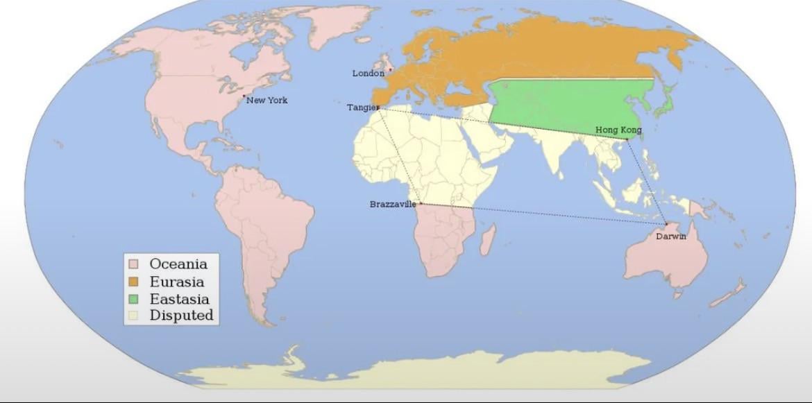 Trump administration presents a map for the sphere of influence divided ...
