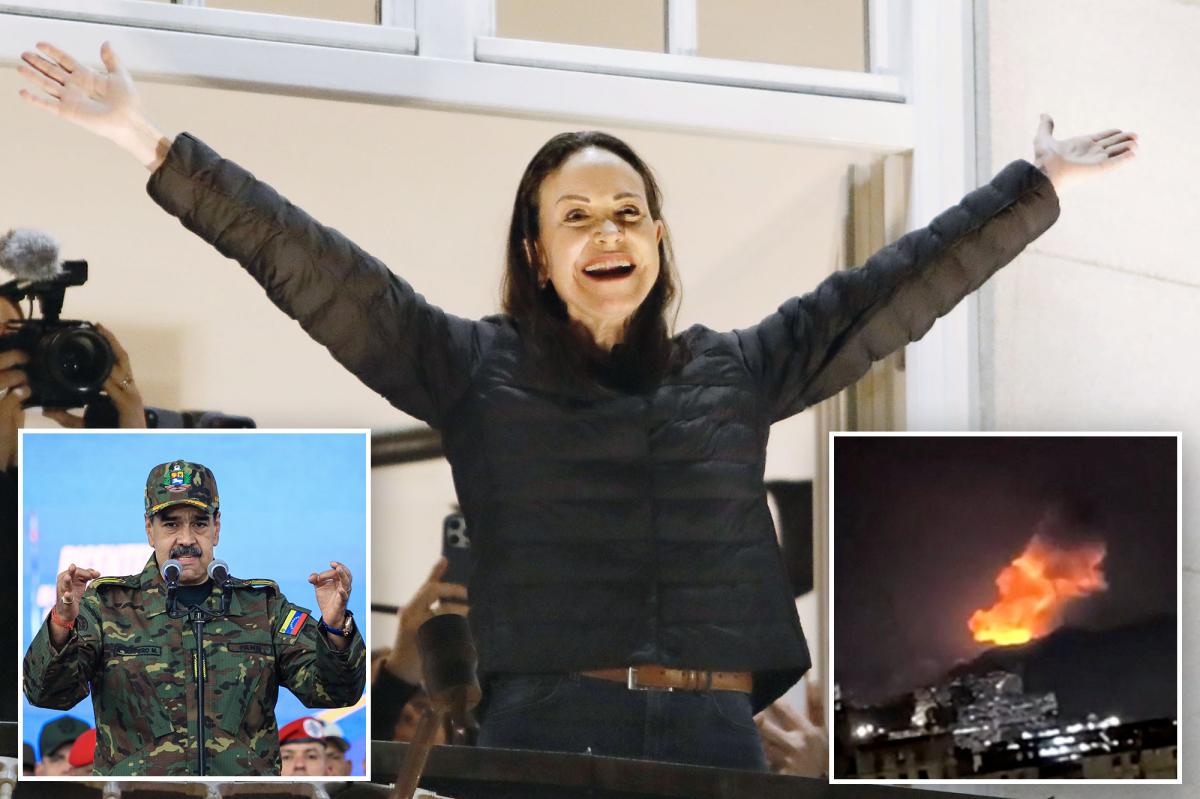 Venezuelan opposition leader, 2025 Nobel Peace Prize winner Maria ...